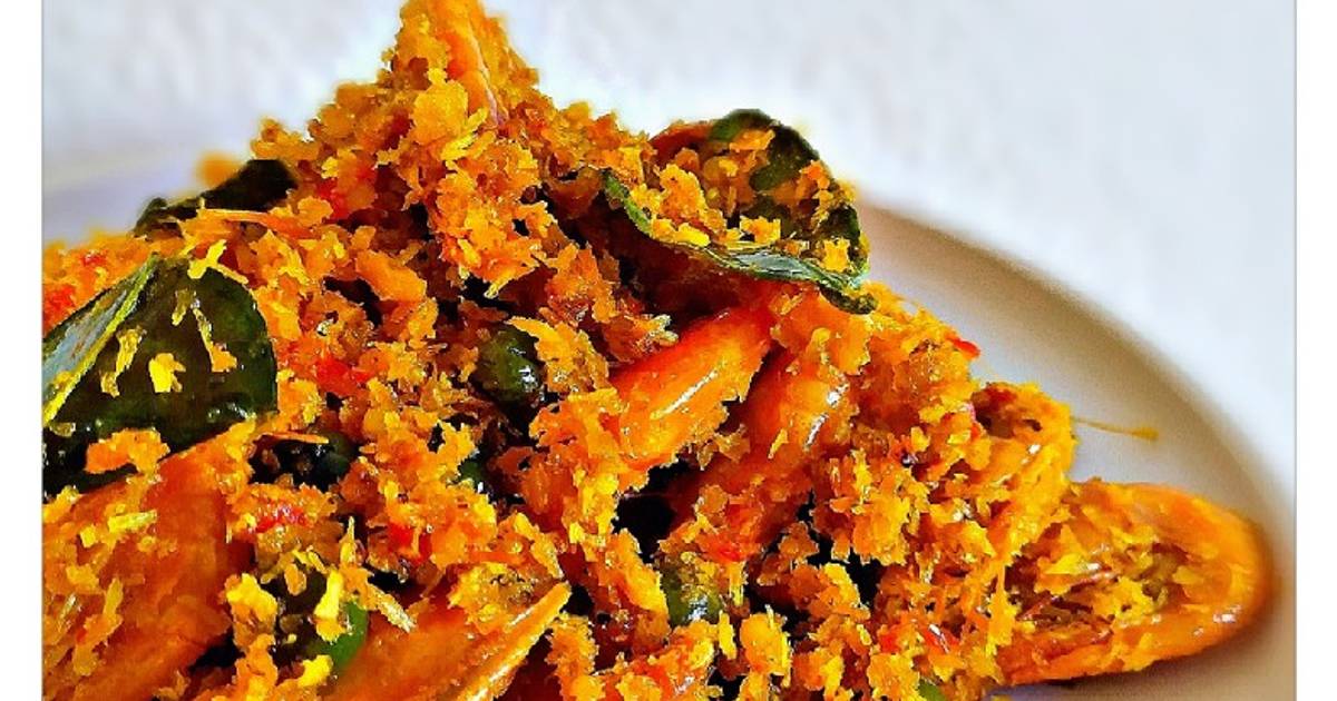 Resep Udang Krispy Serundeng ️ Lekker oleh Regeena_123🌷 - Cookpad