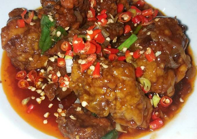 Resep Ayam saus asam manis pedas oleh W.A - Cookpad