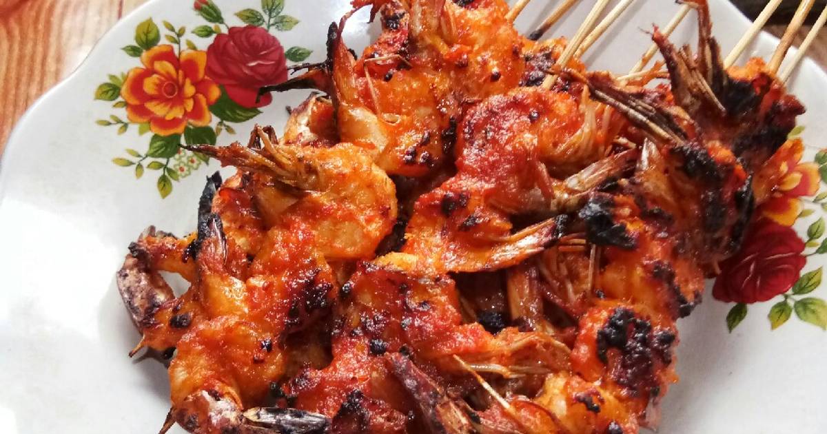 Resep Sate udang bakar oleh Intan Vf - Cookpad