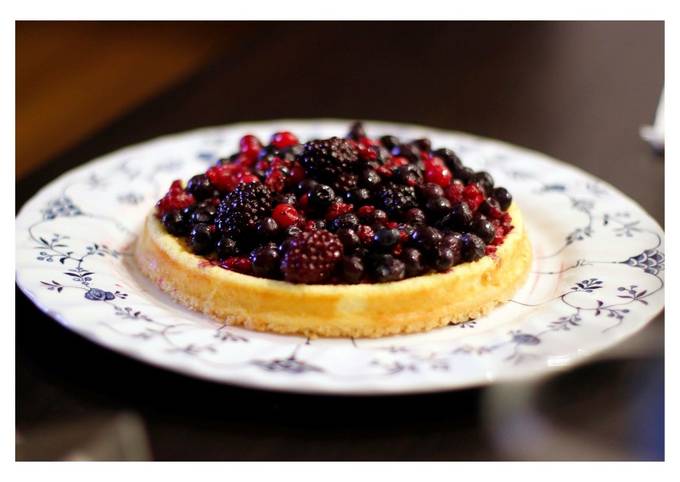 Mini Cheesecake de frutos rojos Receta de Catalina Manassi- Cookpad