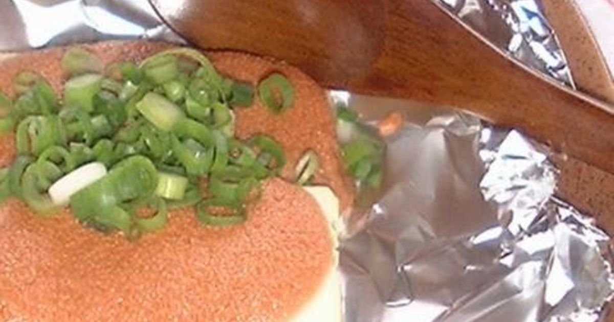 Delicious Grilled Tarako And Mayonnaise On Tofu Recipe By Cookpad.Japan