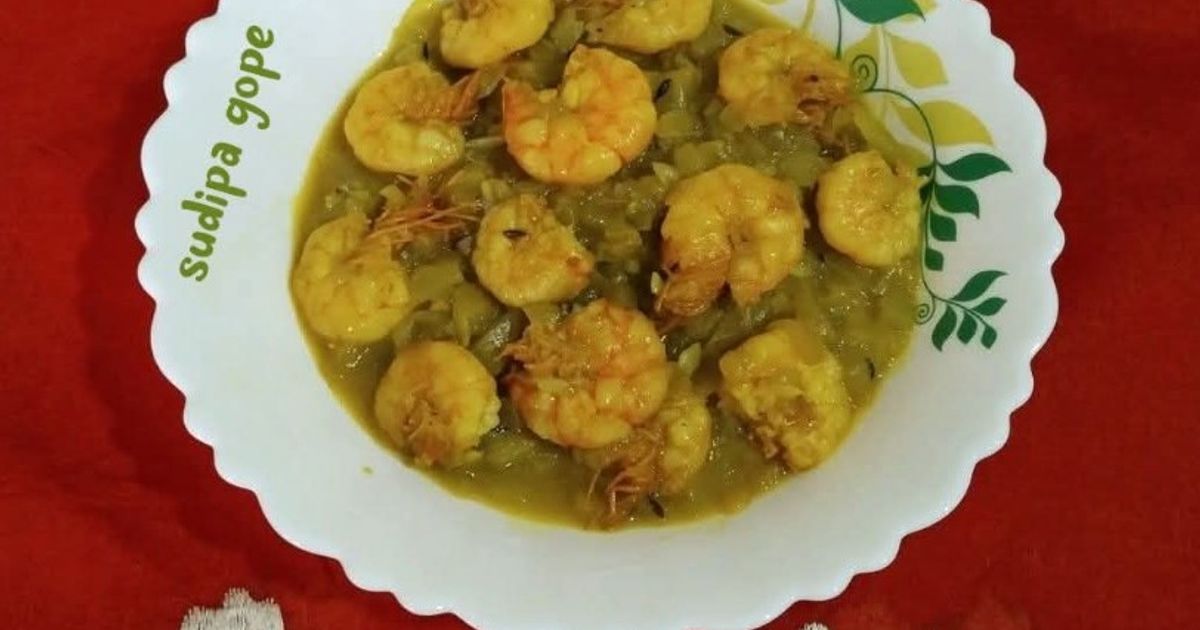 Bottle Gourd Prawns Recipe by Sudipa Gope - Cookpad