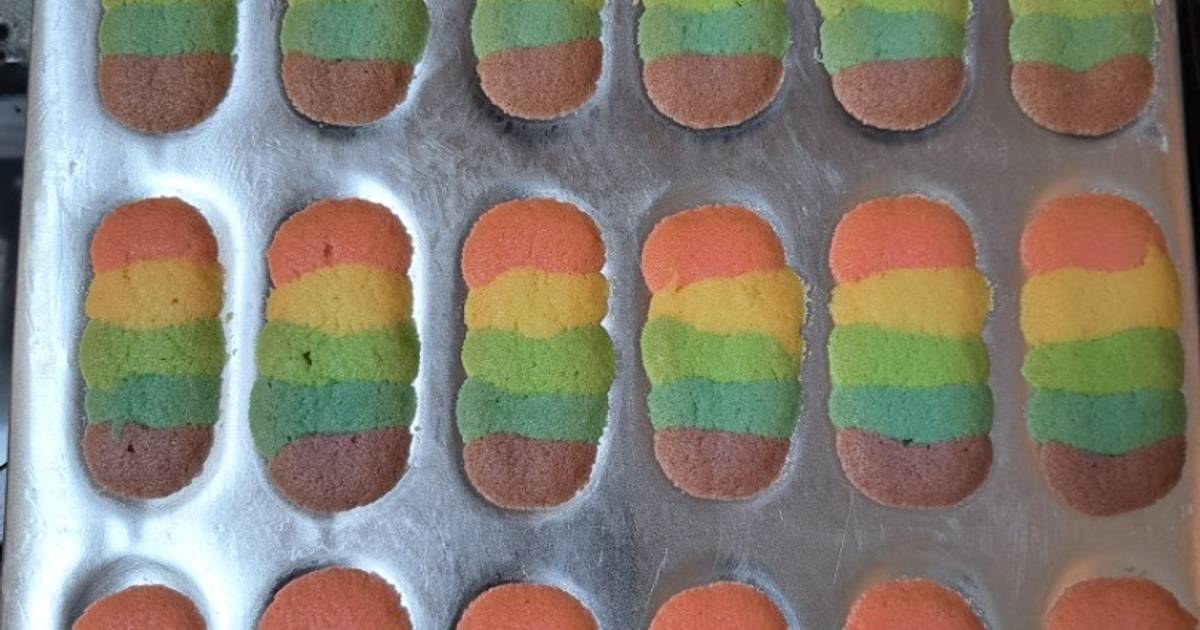 342 resep lidah kucing rainbow enak dan mudah - Cookpad