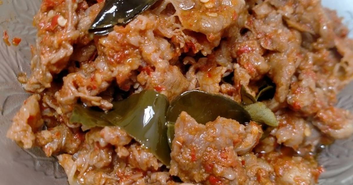 Resep Slice beef mercon 🌶️ oleh Putriirh26 - Cookpad