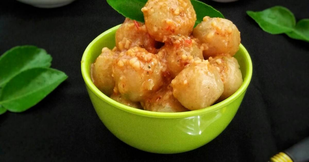 Resep Cilok Saus Kacang oleh Upik Agustia - Cookpad