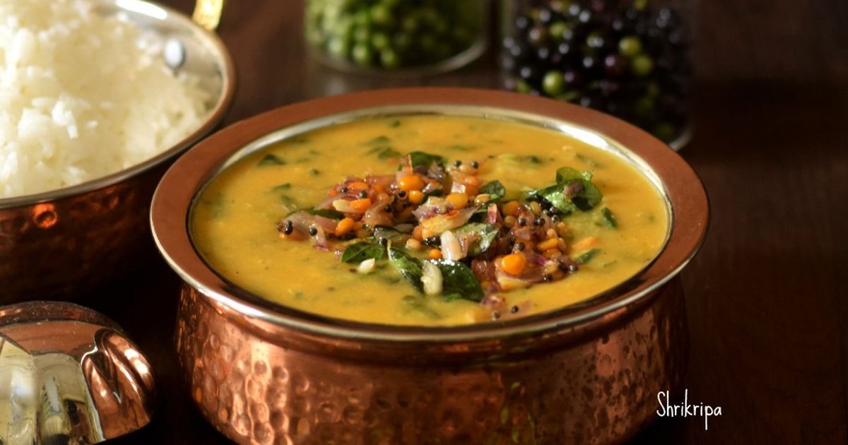 Ganike Soppu Kootu: Recipe by Shrikripa