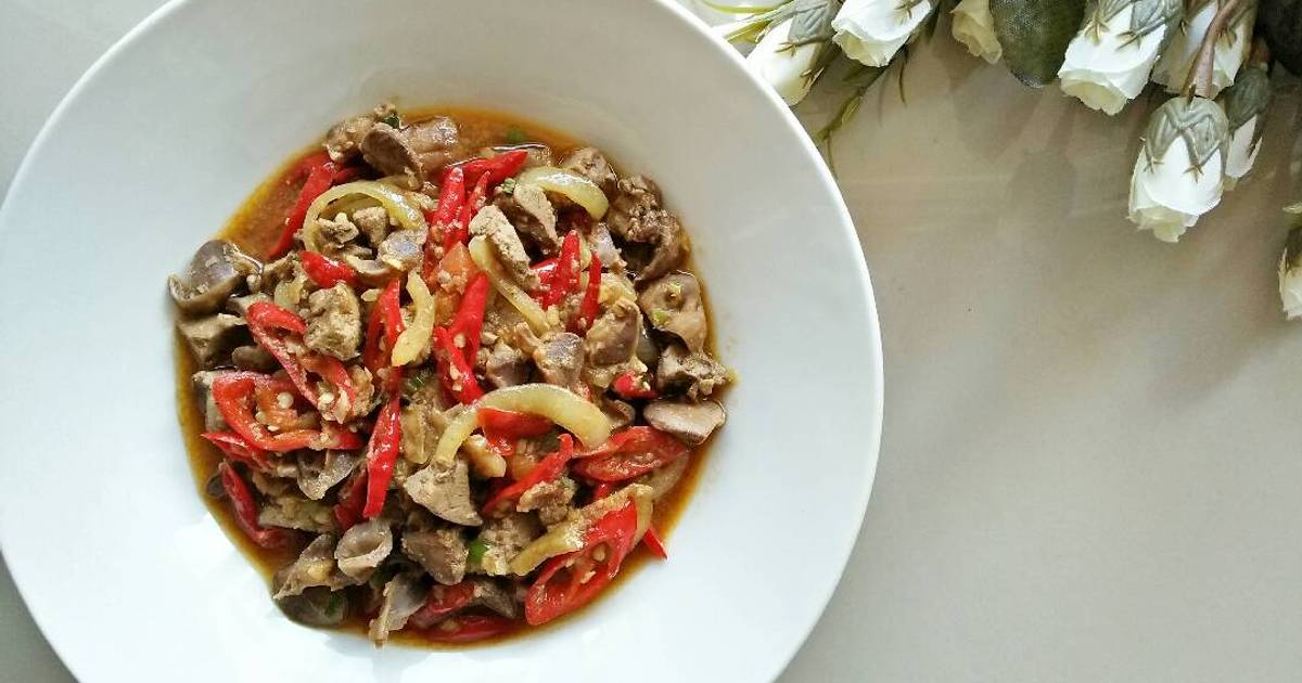 Resep Oseng Cabe Hati Ampela oleh Desy Rastika Sari - Cookpad