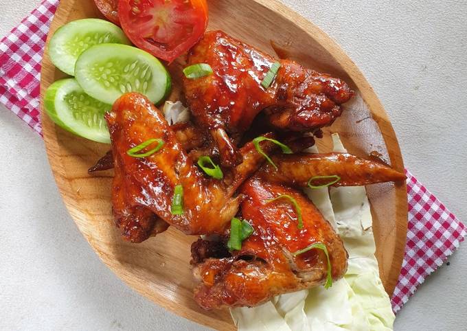 Resep Grill Chicken Wing oleh Vicky Ummu Zahra - Cookpad