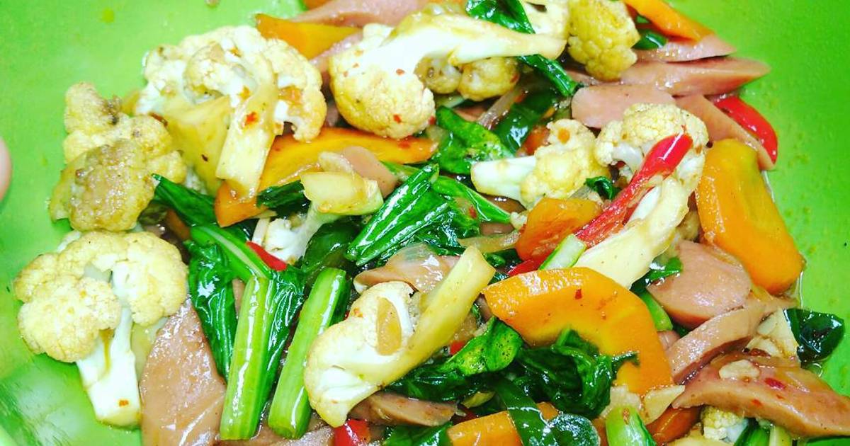 Resep Capcay sayuran bumbu minimalis oleh Ekky Septantia Trisnawati ...