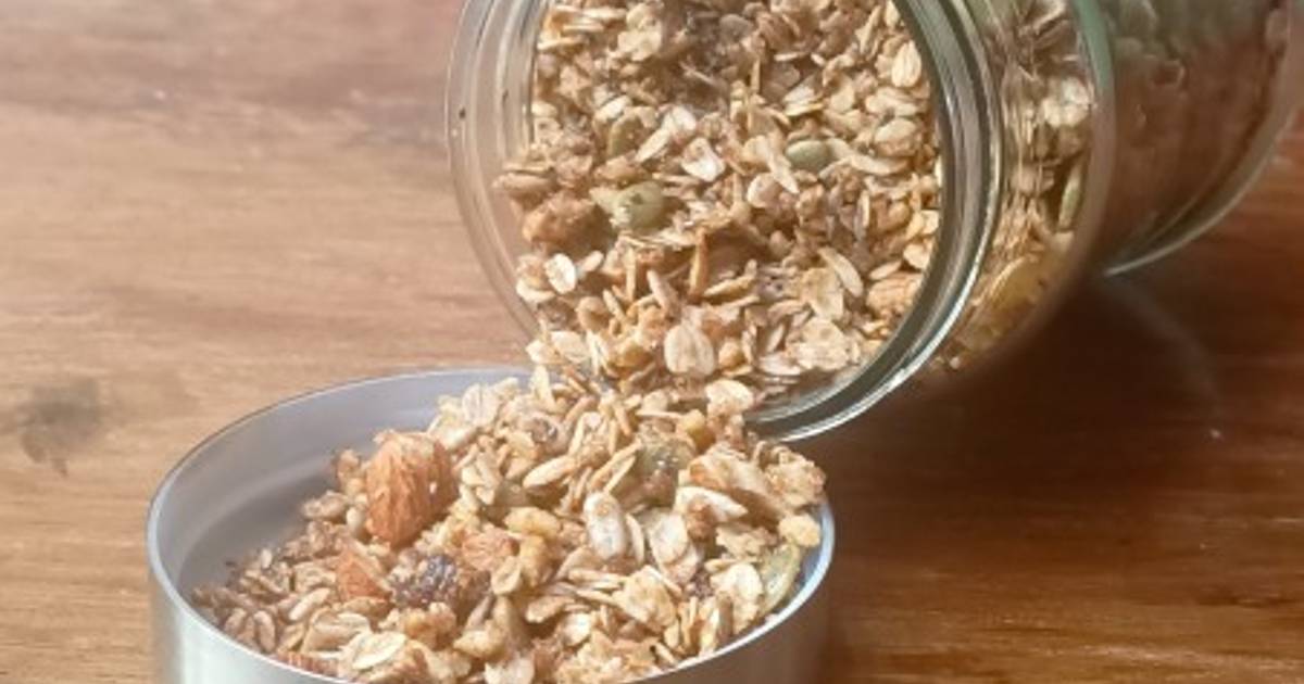 Resep Granola homemade oleh Tities Hardy - Cookpad