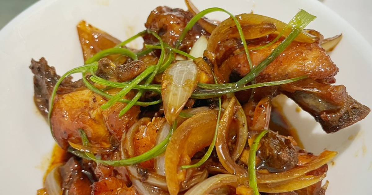 Resep Ayam Saos Mentega oleh Trienza Ririn - Cookpad