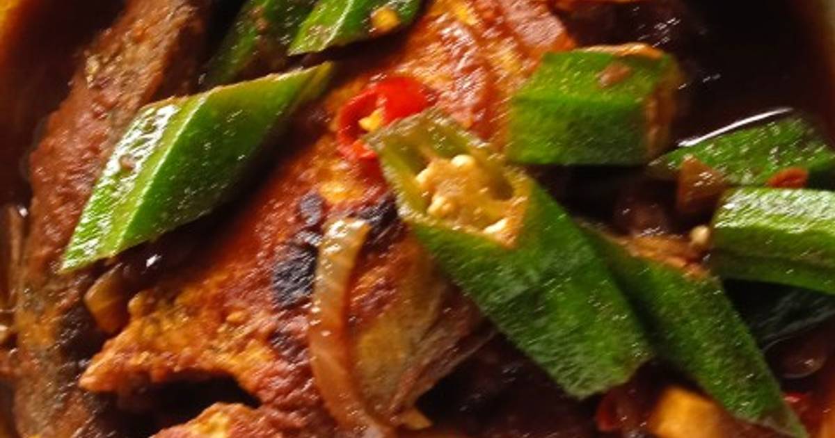 Resipi Ikan masak kicap campur bendi oleh Dapur Ikin - Cookpad