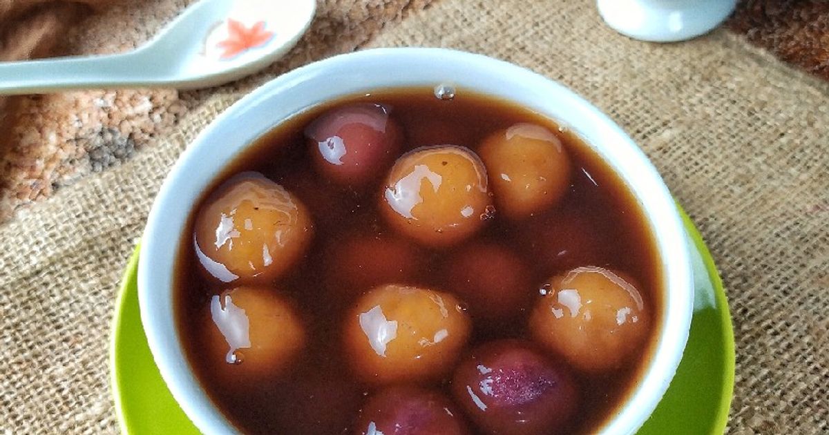 Resep bubur candil ubi pisang rumahan enak dan mudah - Cookpad