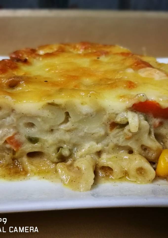 Macroni cheese 🧀|| white Macroni cheese|| baked macaroni cheese Recipe ...