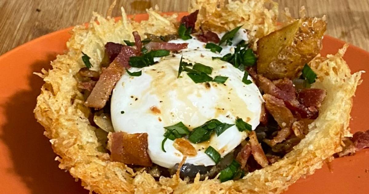 22 easy and tasty potato and onion egg nests recipes by home cooks ...