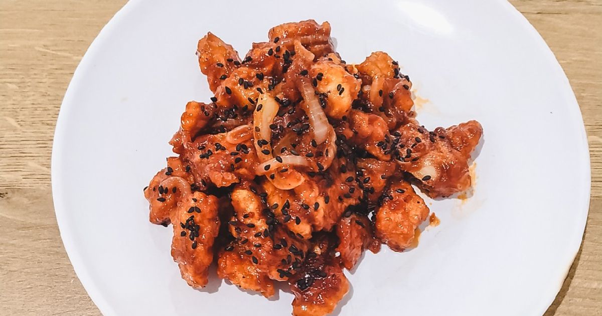 Resep Ayam Popcorn Caramel Simple oleh Abuaba Kitchen - Cookpad