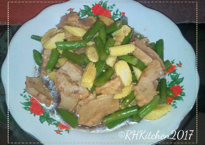 Resep Tumis Buncis Jagung Putren oleh Rosmina@RHpawonalit - Cookpad