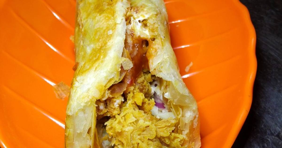 5 easy and tasty zinger paratha roll recipes by home cooks - Cookpad