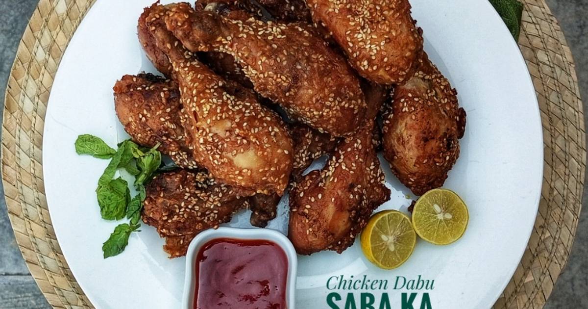 Chicken Dabu /Dabu Chicken 🤤🍗 Recipe by Saba Butt - Cookpad