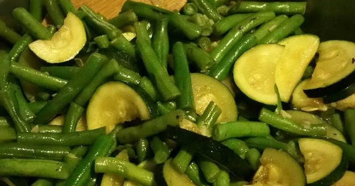 String Beans & Summer Squash Recipe By Sue