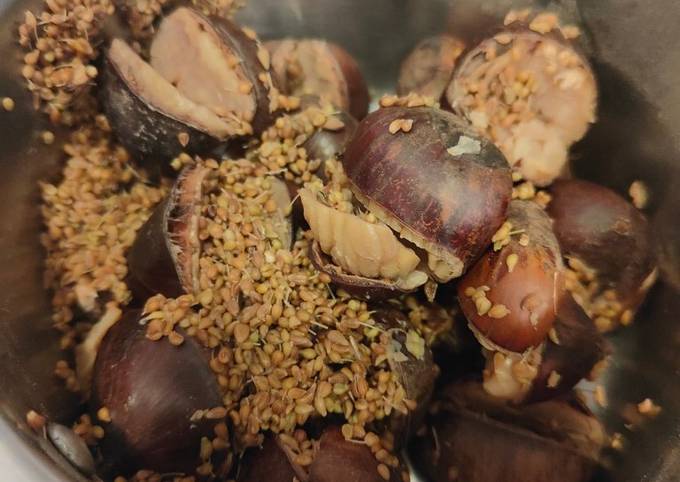 Castanhas cozidas (doces) Receita por Miguel Fernandes - Cookpad