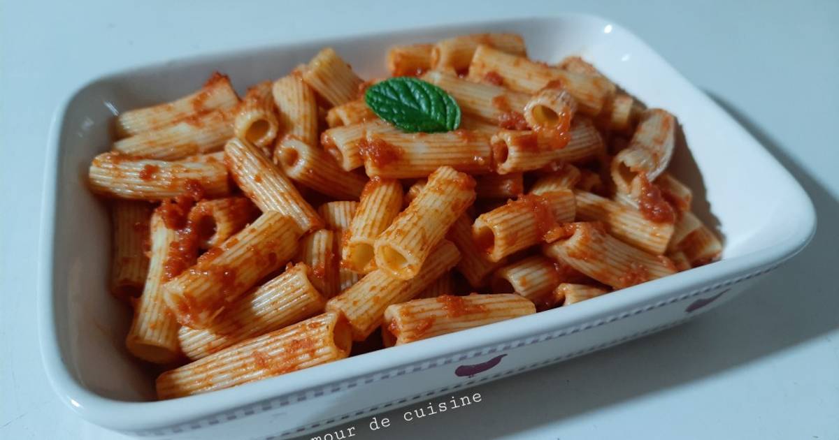 Macaroni à la tomate 🍅 de Un amour de cuisine - Cookpad