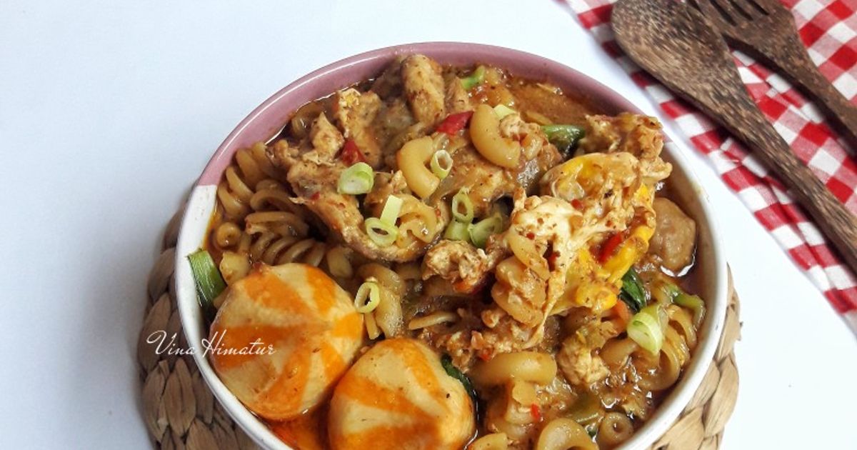 Resep Seblak Macaroni Tulang Ayam oleh Vina Himatur - Cookpad