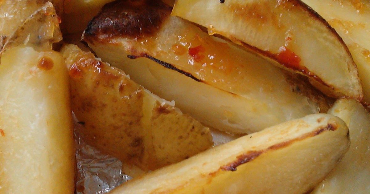 Vickys Sweet Chilli Sauced Potato Wedges, Gf Df Ef Sf Nf Recipe By ...