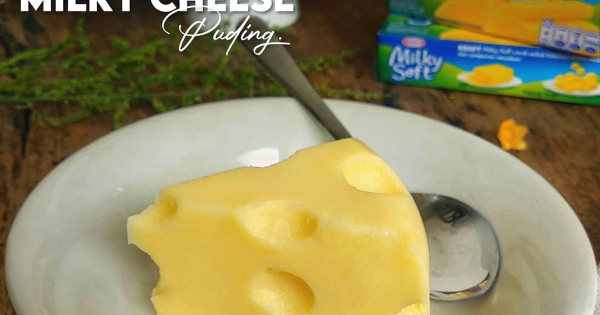 Resep Milky Cheese Puding oleh Mia - Cookpad