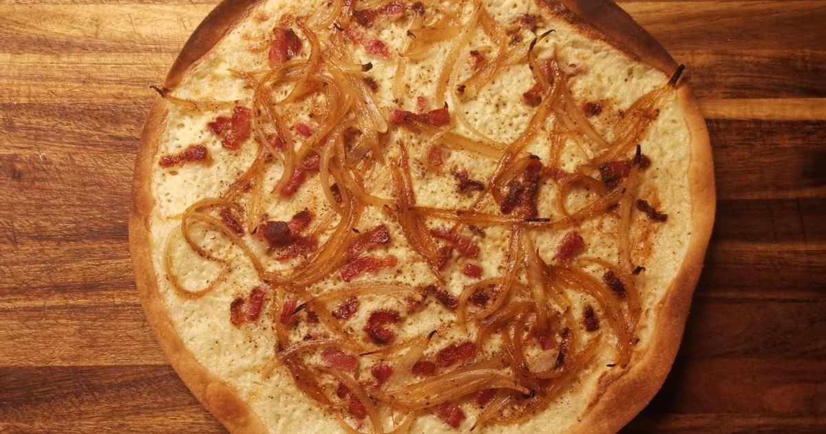 Tarte Flambée "Flammekueche" Recipe by Goldriever