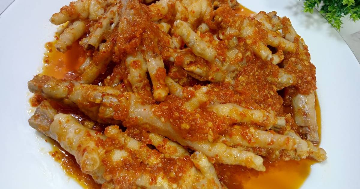 Resep Ceker mercon oleh Nurkmalasari - Cookpad