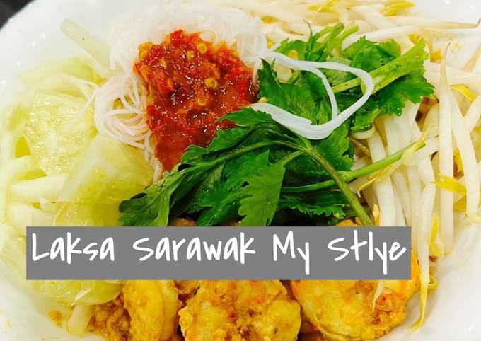 Resipi Laksa Sarawak my style(R176) oleh Zahrah Buang - Cookpad