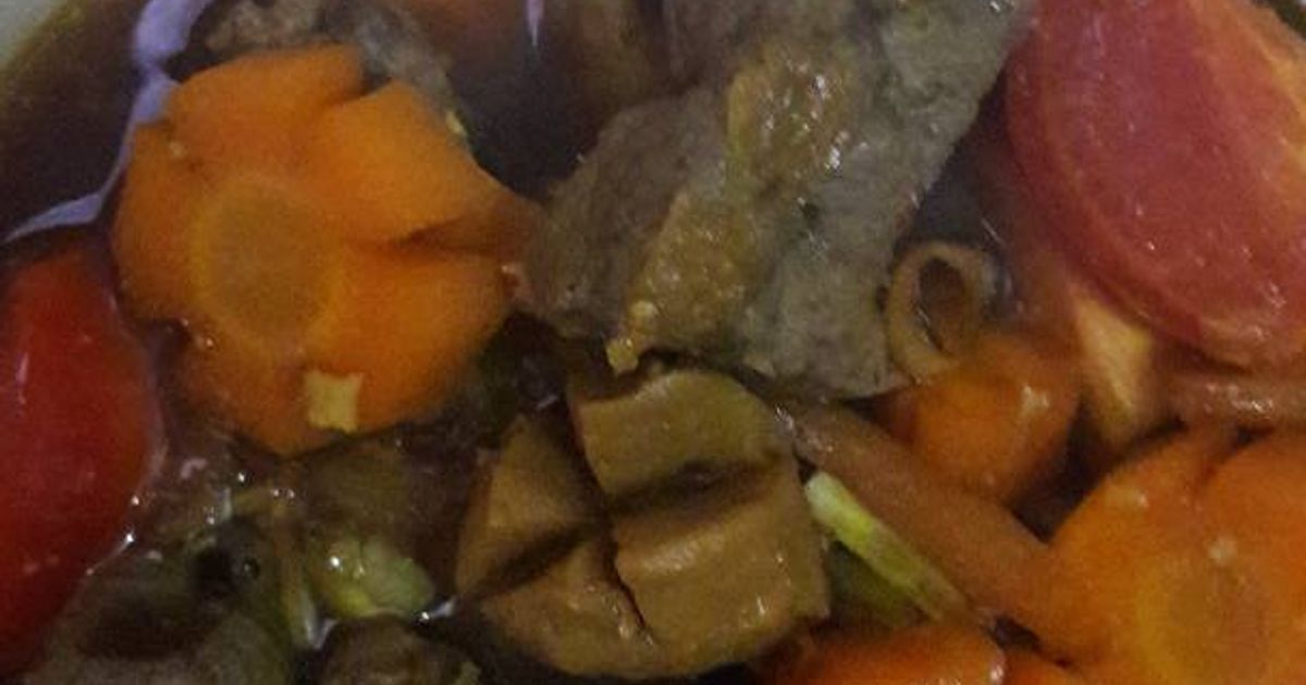 Resep Semur Ati Sapi & Bakso😋😁 oleh Ariani Fitri (Wo aie) - Cookpad