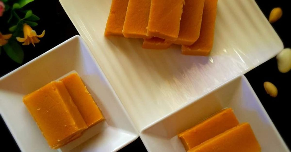 Milk Mysore Pak Recipe by Muniswari.G - Cookpad