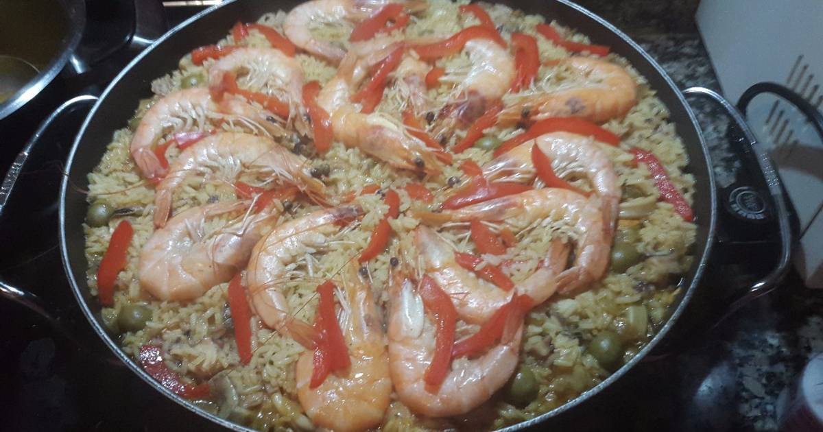 Paella de Laterio Receta de Ney- Cookpad