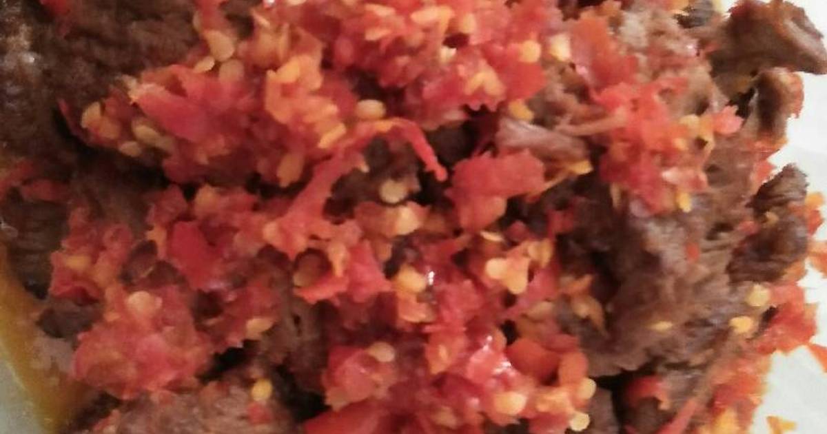 Resep Dendeng daging sapi basah ala eka oleh eka Purnamasari - Cookpad