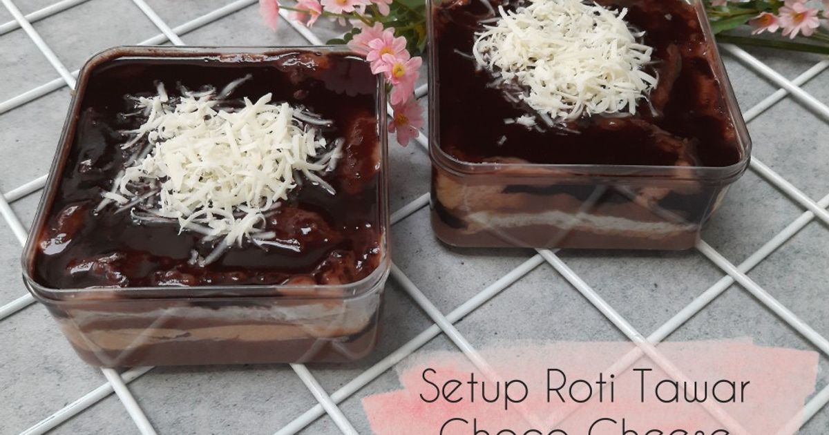 Resep Setup Roti Tawar Choco Cheese oleh Mei Duwidiana - Cookpad