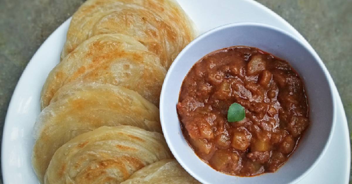 Resep Roti Canai a.ka PRATA (paratha) oleh Sayy Fauziyah - Cookpad