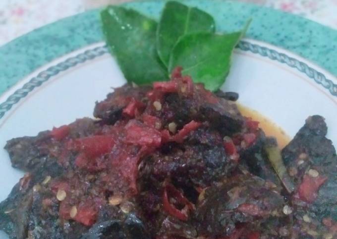 Resep Balado paru sapi goreng🐄 oleh Tata My Beloved - Cookpad