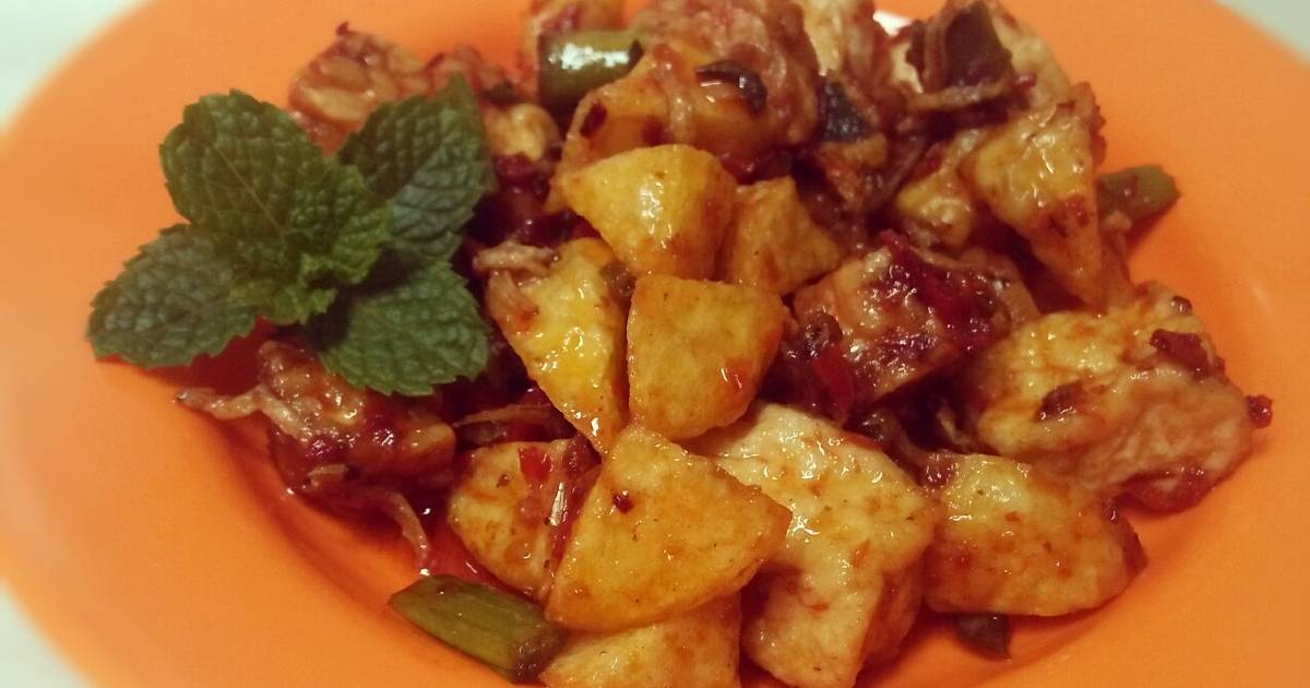 30 resep tahu tempe balado teri enak dan mudah - Cookpad