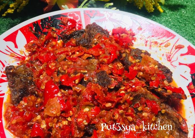 Resep Dendeng balado minang(padang) oleh Put3sya_kitchen - Cookpad