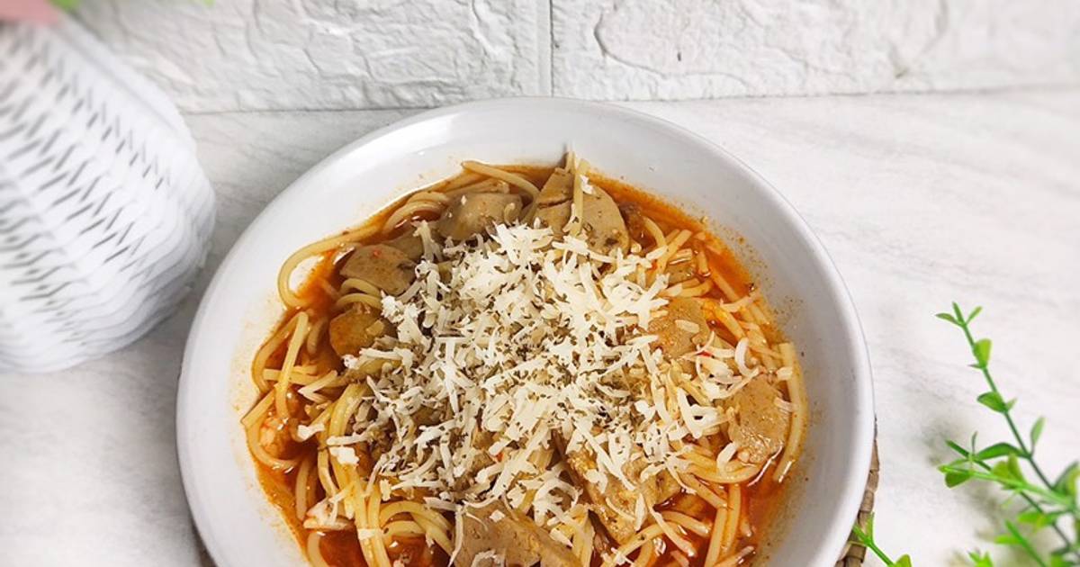 530 resep spaghetti bolognese saos sambal enak dan mudah - Cookpad