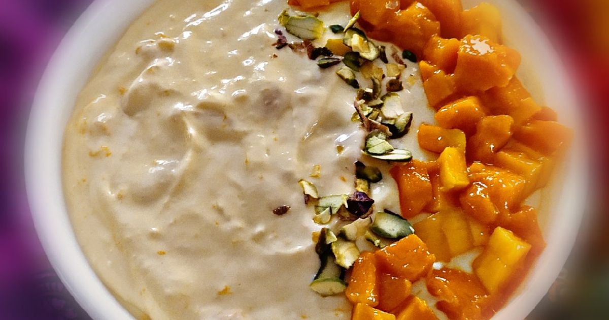 Jo Lly દ્વારા રેસીપી મેંગો શ્રીખંડ (Mango Shrikhand Recipe In Gujarati) - કૂકપૅડ