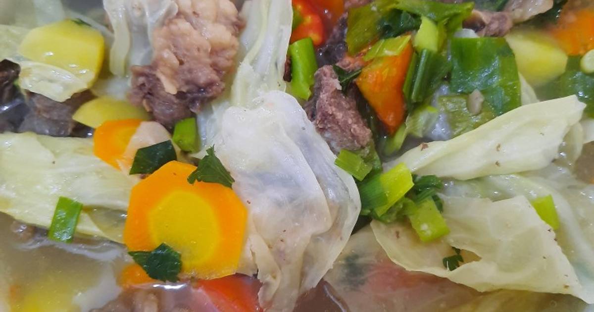 Resep Sop daging oleh Wisda Fitriani - Cookpad
