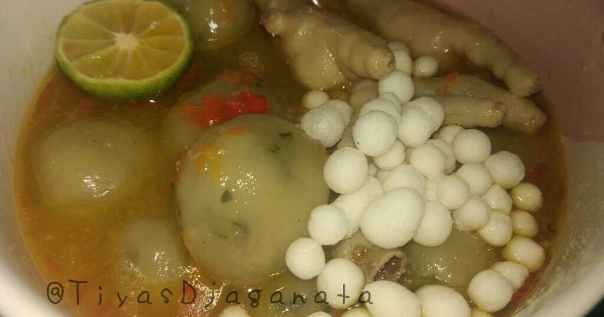 Resep Baso Aci Bandung / Baso Aci Kuah / Bacil oleh Tiyas Djaganata ...