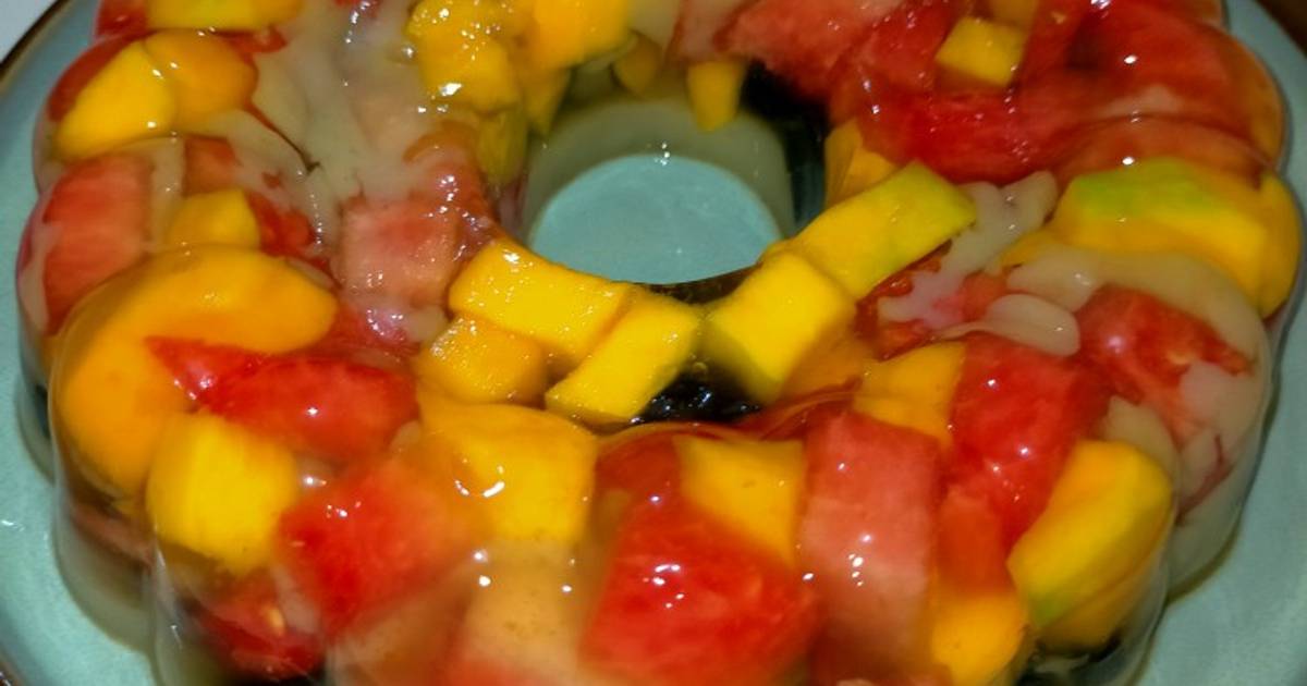 Resep Pudding buah oleh MasakYukna - Cookpad