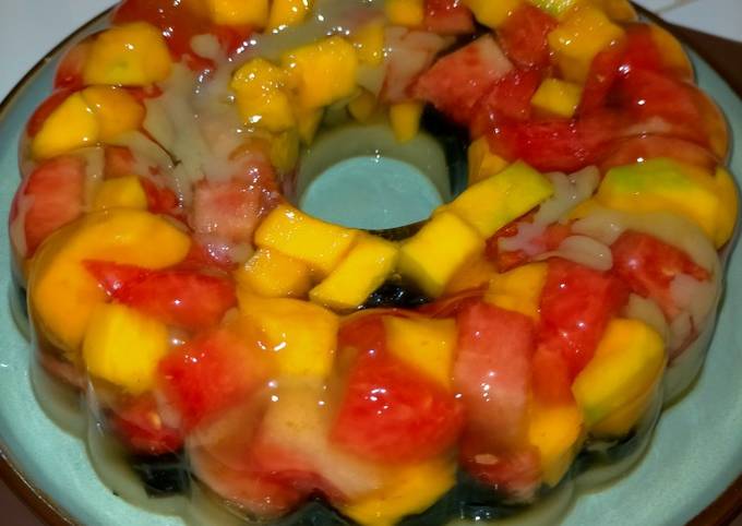 Resep Pudding buah oleh MasakYukna - Cookpad