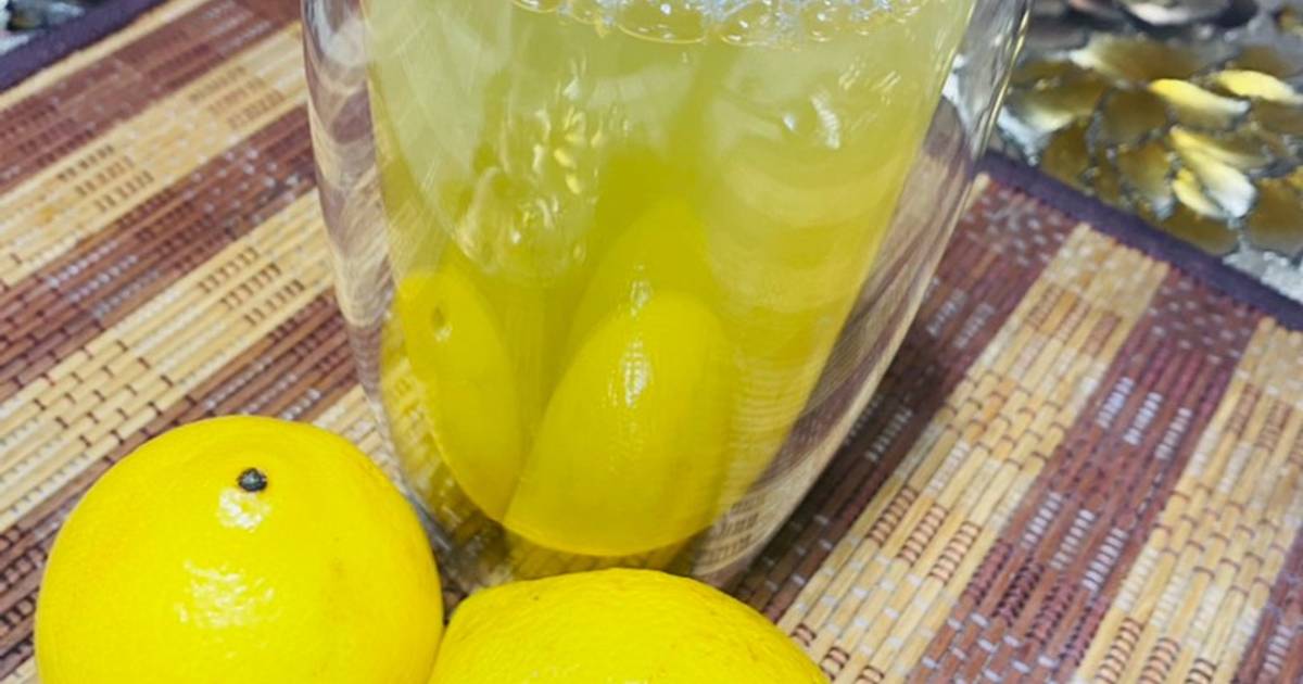 Limonada caliente con Natre Receta de J Contreras Jorquera- Cookpad
