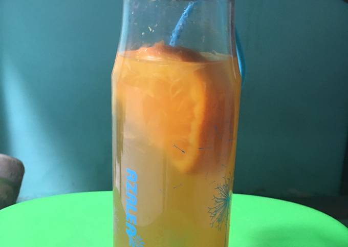 Resep Es Teh Jeruk oleh mimih rissa - Cookpad