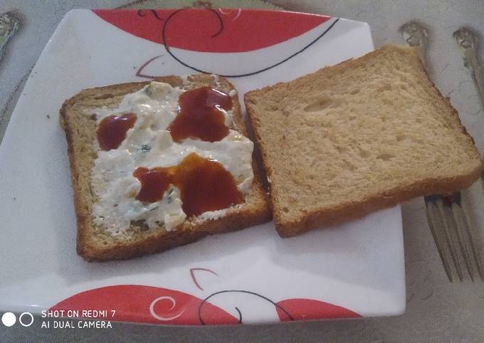 Hung curd corn sandwich Recipe by namrata sarmah - Cookpad